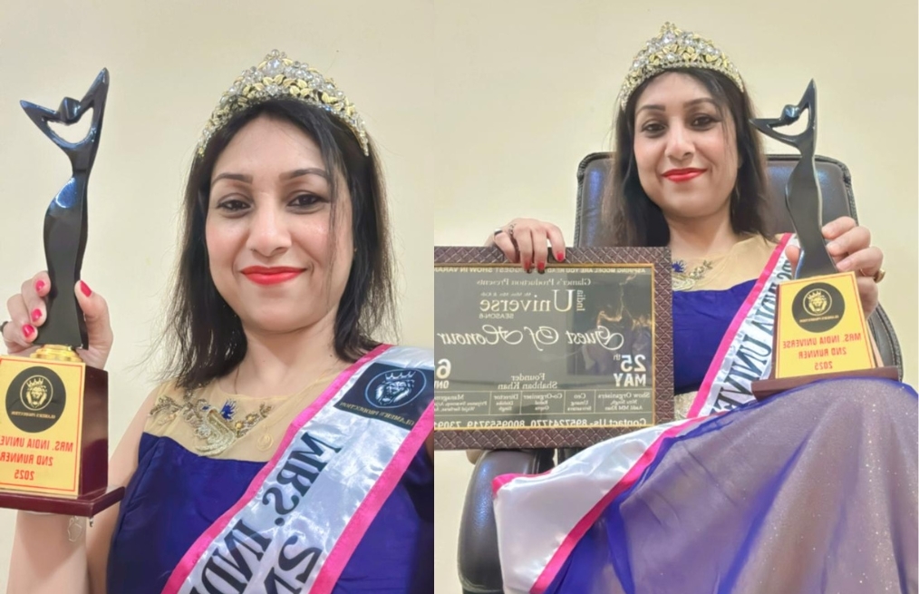 Shweta Rai: Mrs India Universe 2 Run Rup Winner